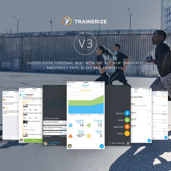 Exceed your personal best, we’ve exceeded ours. Introducing The New Trainerize • Fitness ...