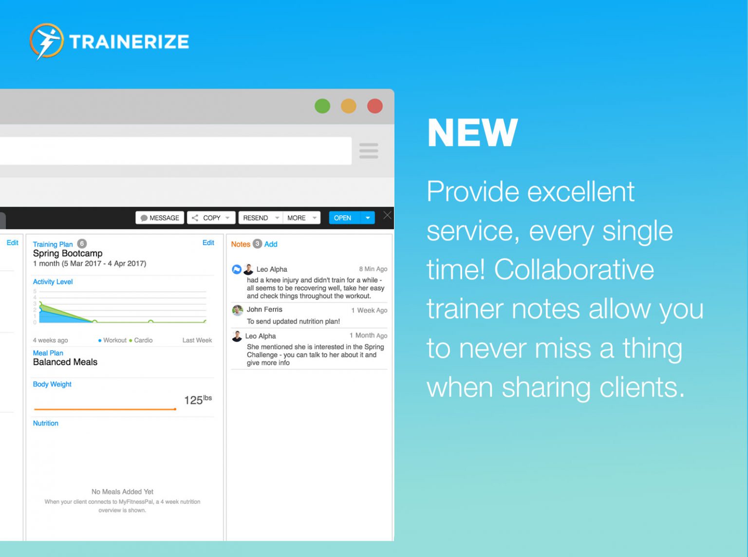 Trainerize Update: Better Trainer Notes, New Client Tags, Locations! Oh ...