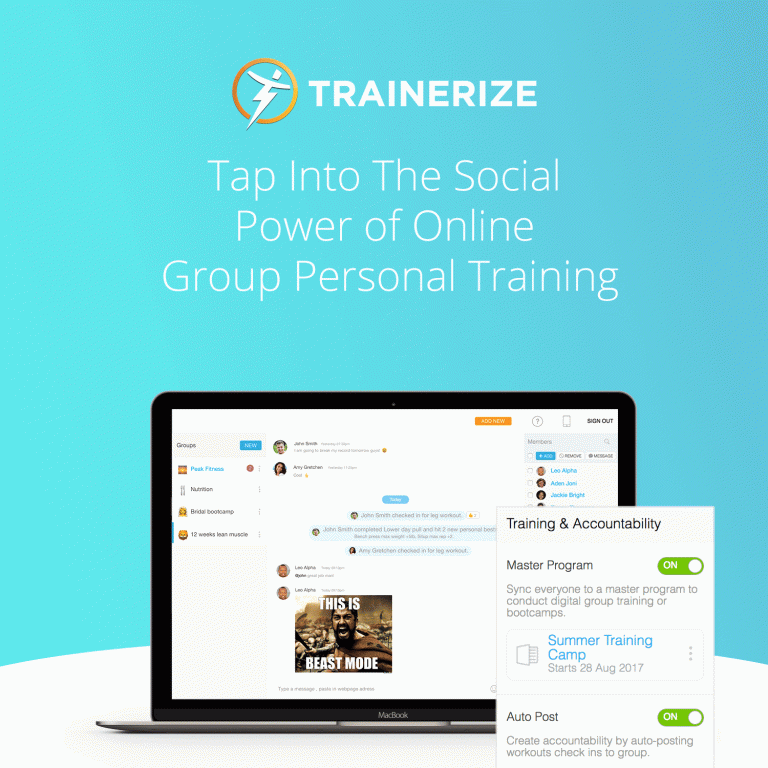 Trainerize Update: Tap into a New Market with Online Group Personal ...