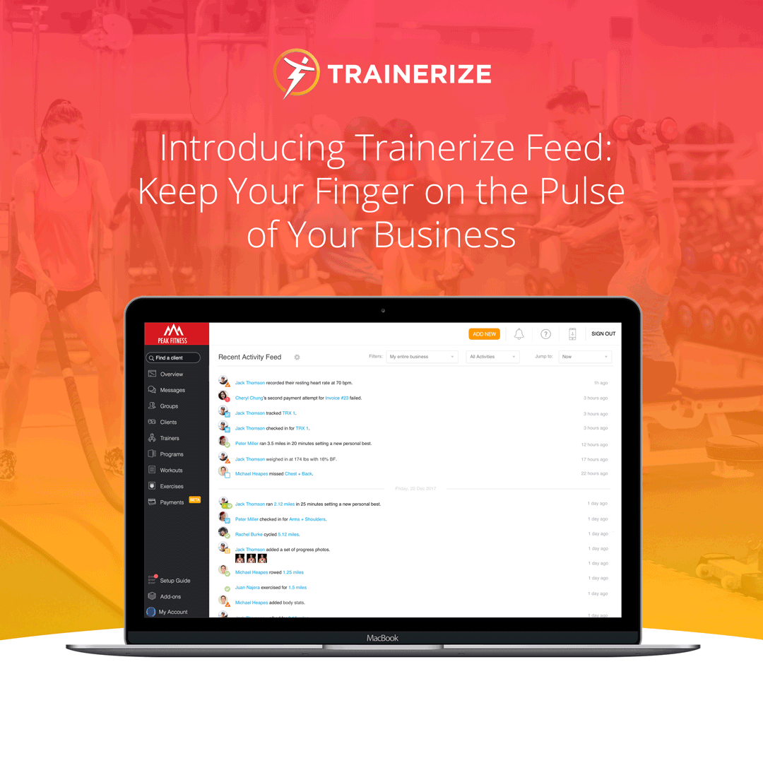 Introducing Trainerize Feed • Fitness Business Blog