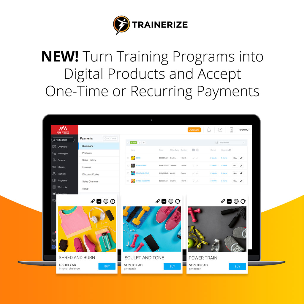 Introducing Trainerize Pay: Take Clients from “Ready to Buy” to “Ready ...