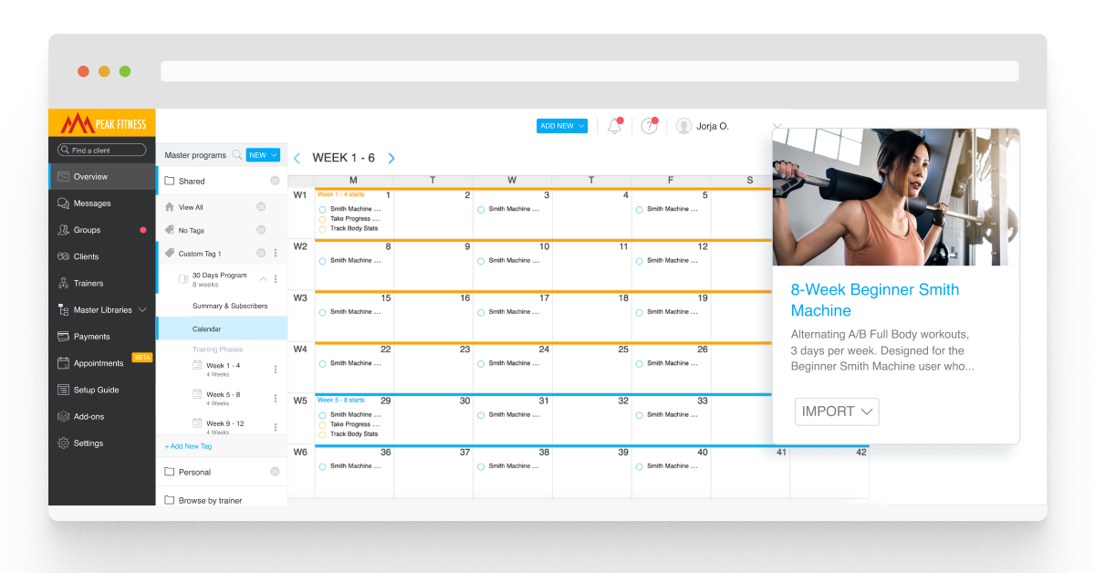 TRAINERIZE UPDATE | New Smith Machine Exercises, Pre-made Workouts and ... TRAINERIZE UPDATE | New Smith Machine Exercises, Pre-made Workouts and ...
