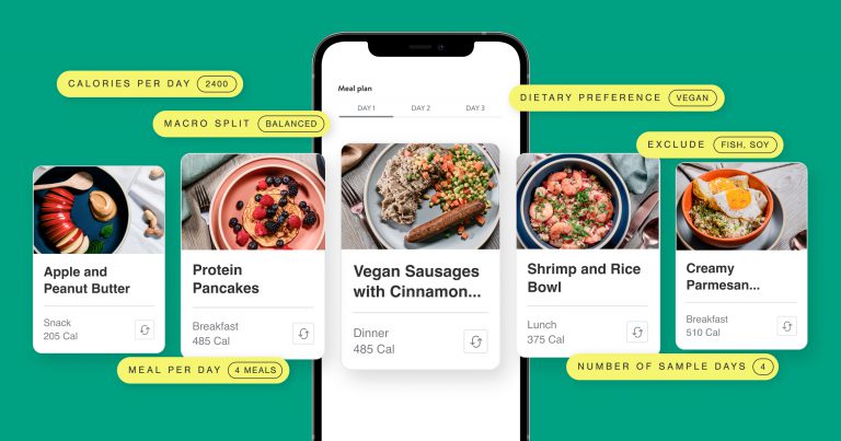 ABC Trainerize Smart Meal Planner | Meal Plan Suggestions for Clients