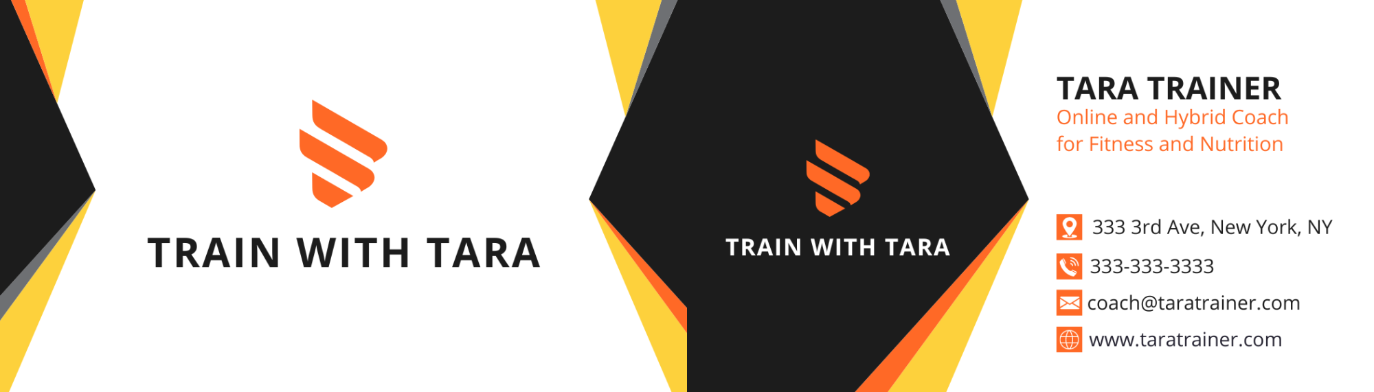 personal trainer business cards example 2 • Fitness Business Blog