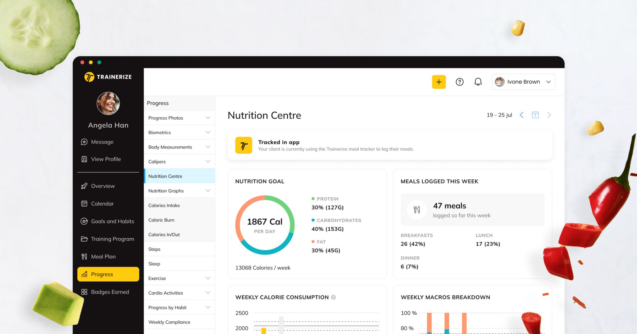 TRAINERIZE UPDATE | Introducing Nutrition Centre: Your New Hub for ...