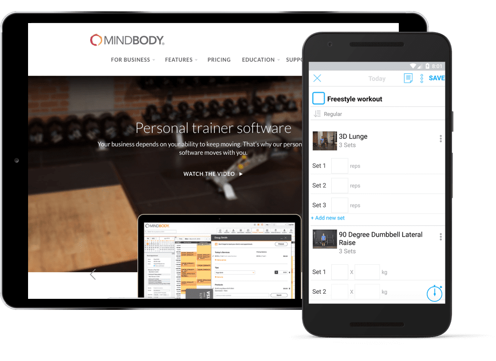 MindBody | Trainerize Personal Training Software